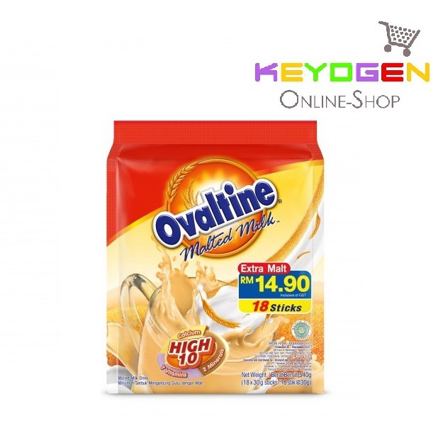 MCO delivery Ovaltine Malted Milk Sticks (18s x 30g) - Thailand (NEW) | Shopee Malaysia