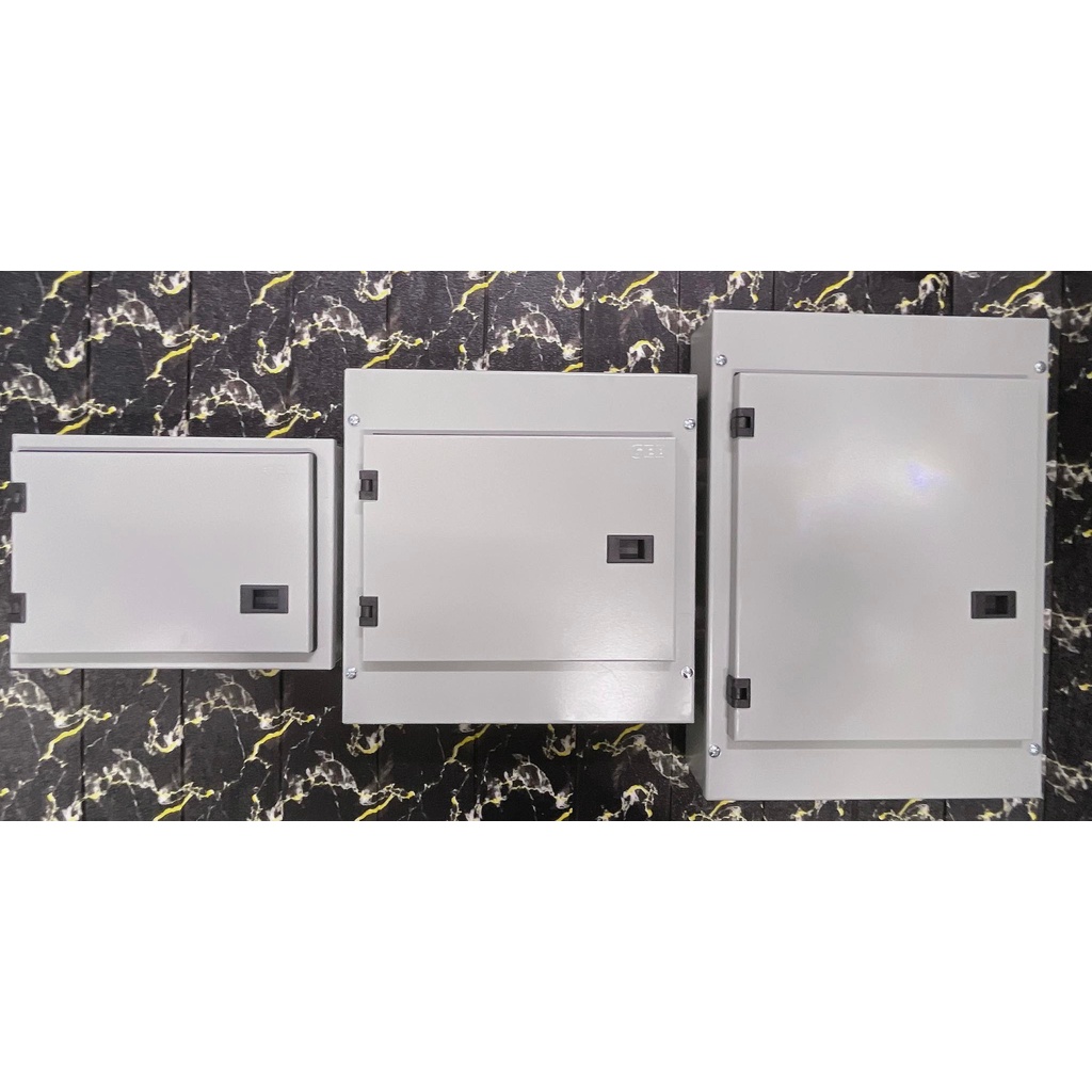 metal db box consumer box metal protect elcb / isolator / timer / mcb ...