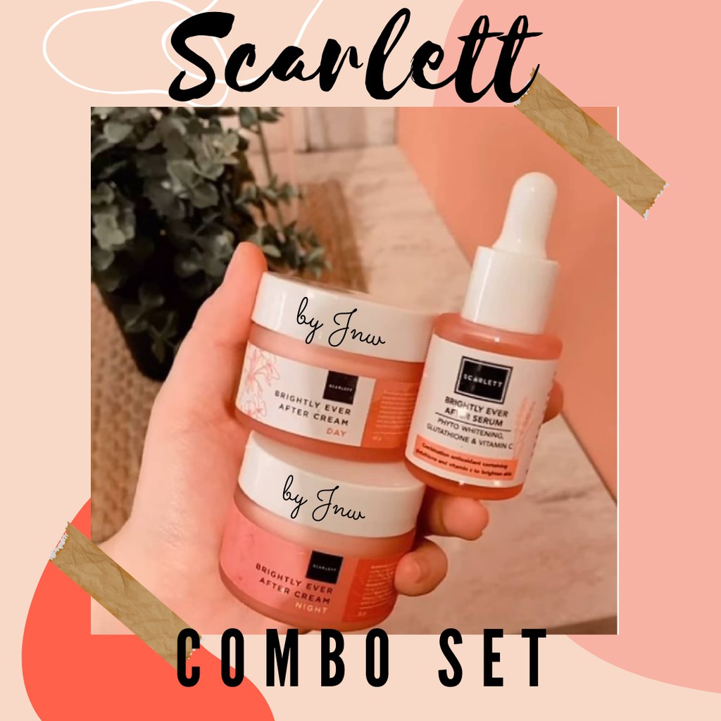 MALAYSIA READY STOCK!!! Scarlett Combo Set Acne Brightly 3pcs Scarlett ...