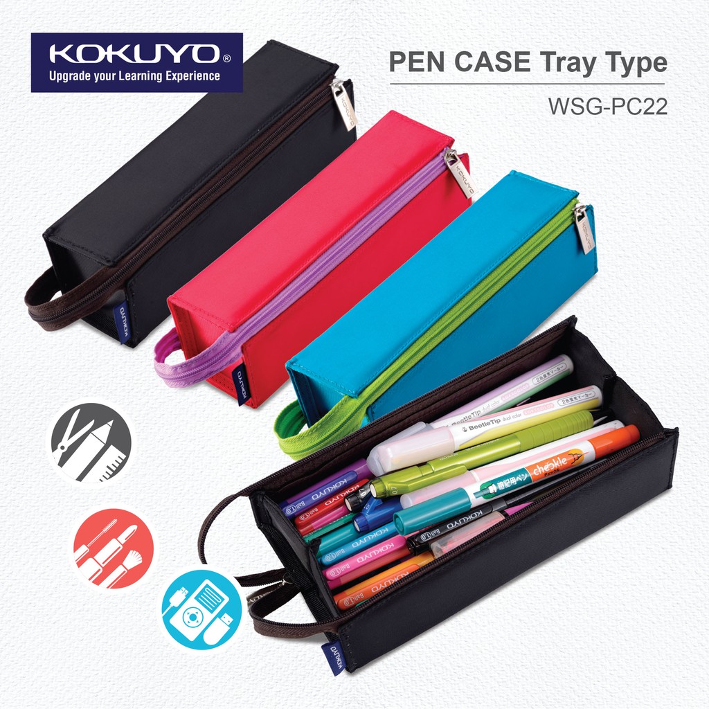 KOKUYO WSG-PC22 2IN1 PEN CASE /PEN TRAY | Shopee Malaysia