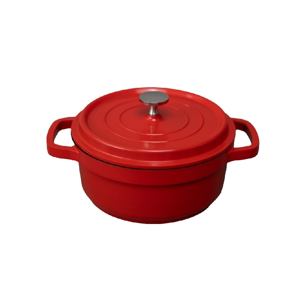 Delighto Casserole French Soup Pot - Red (2L + 3.5L + 6L) | Shopee Malaysia
