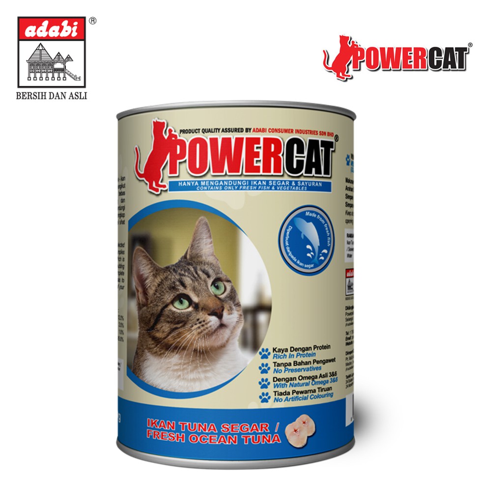 Powercat Fresh Ocean Tuna (wet) 400g | Shopee Malaysia