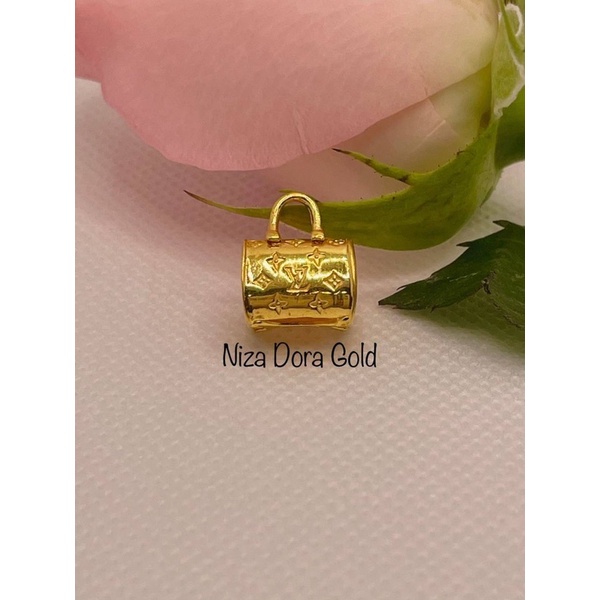 Niza Dora Gold Gdora LV Speedy Handbag Bead | Shopee Malaysia