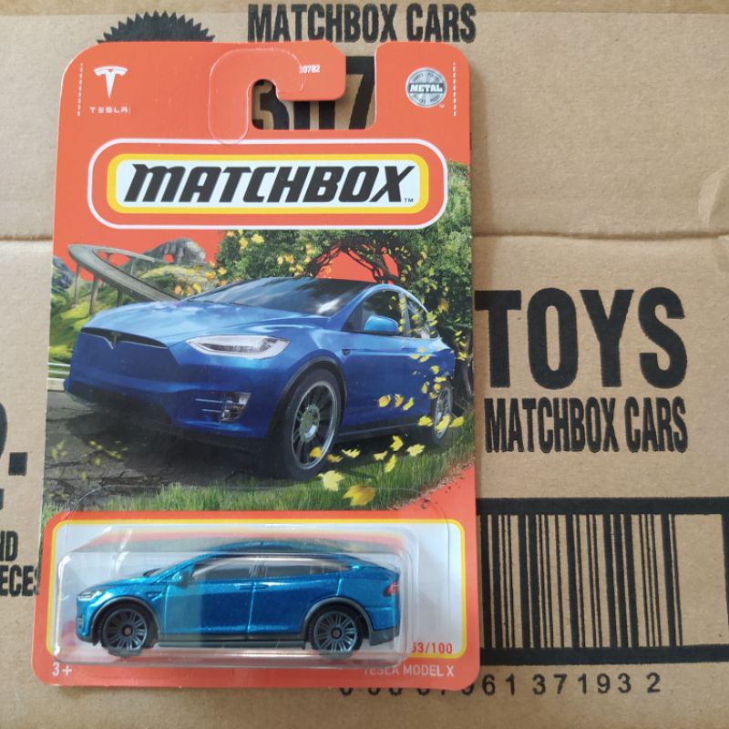 Matchbox Tesla Model X | Shopee Malaysia