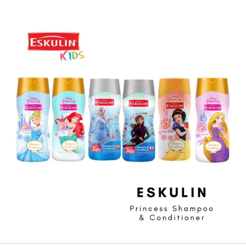 ESKULIN Kids Shampoo and Conditioner FROZEN ELSA / ANNA / Princess ...