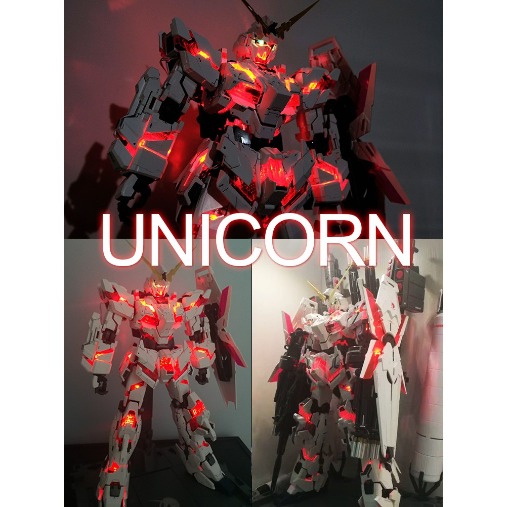 Kosmos PG 1/60 Unicorn Banshee Phenex LED With Remote Banshee Phenex ...