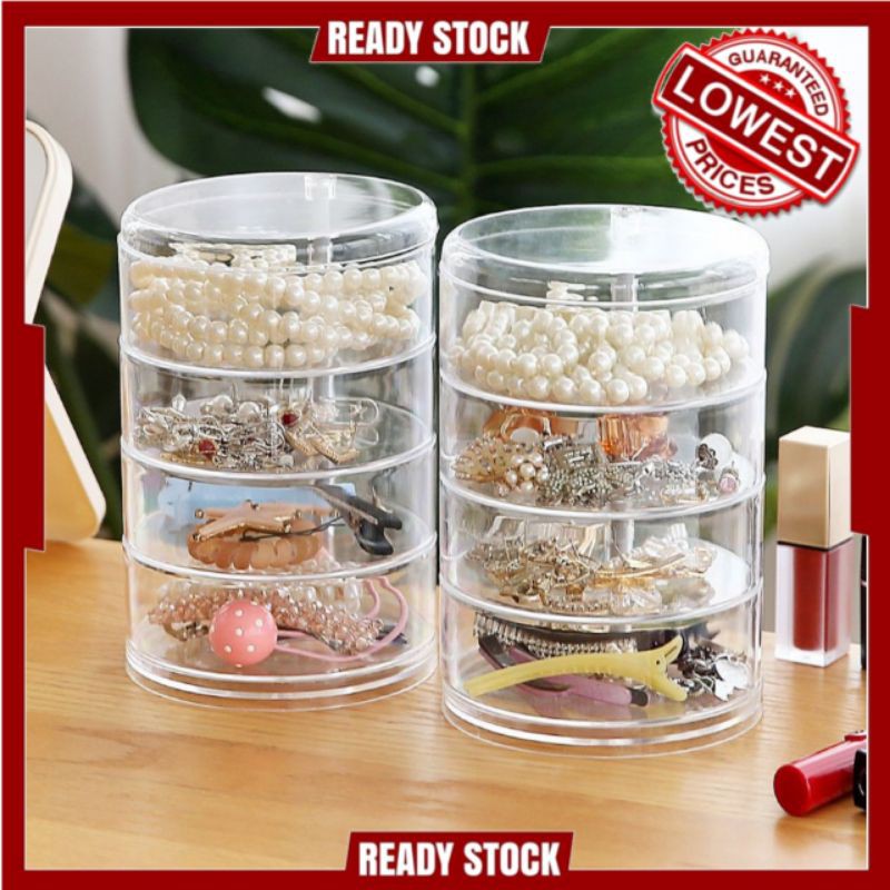 Multilayer Rotating Storage Boxes Viral (Ready Stock) | Shopee Malaysia