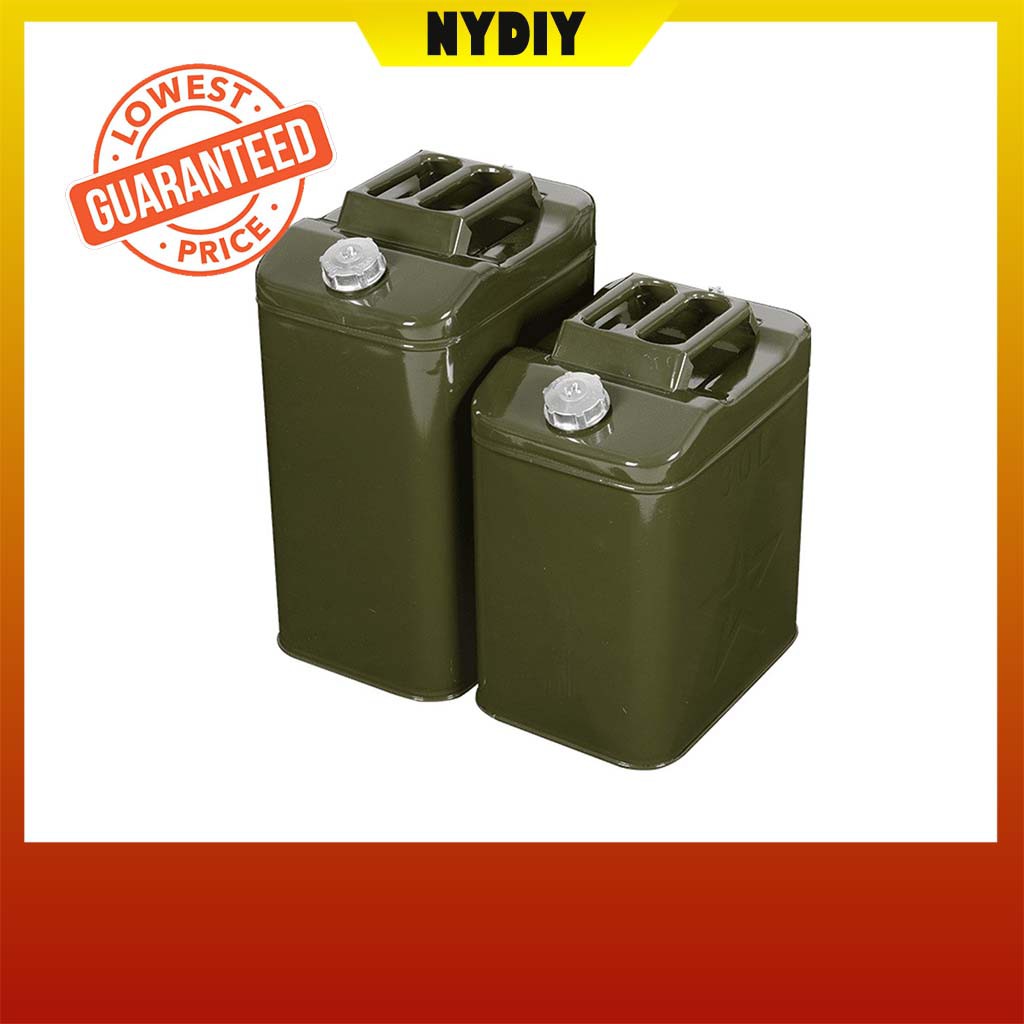 10L Tong Minyak Oil Tank Gasoline barrels Fuel barrels Diesel barrels ...