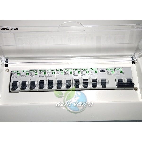 13WAYS / 14WAYS PVC DB BOX SET WITH BUILT IN SCHNEIDER / EPS 2P 63A 6KA ...