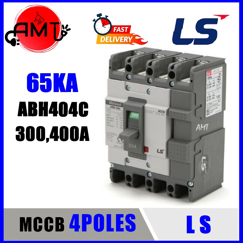 LS 4P MCCB 65KA ABH404C 300A 400A | Shopee Malaysia