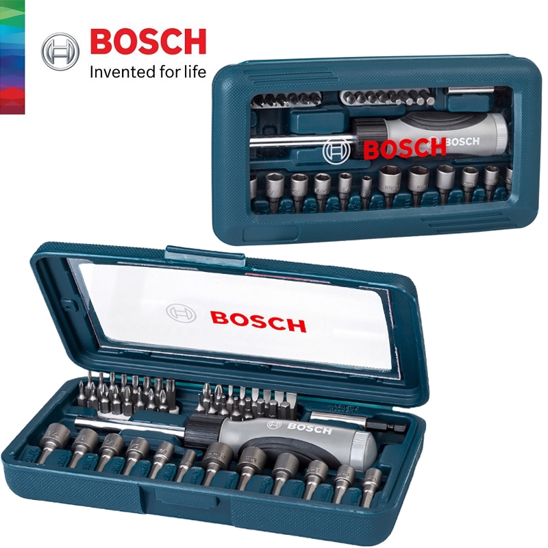 GDeal BOSCH 46pcs Screwdriver Set Hand Tool Kit & Nutsetter Set ...