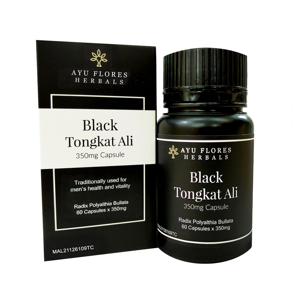 Black Tongkat Ali Capsule Bottle (High Grade Capsules) | Shopee Malaysia