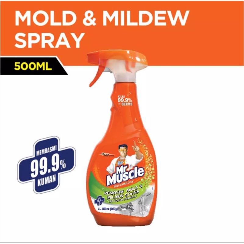Mr Muscle Mold & Mildew Cleaner (500ml) (CSB1150XX) | Shopee Malaysia