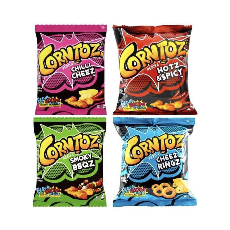 Mamee Corntoz Corn Snacks (65g)-Assorted | Shopee Malaysia