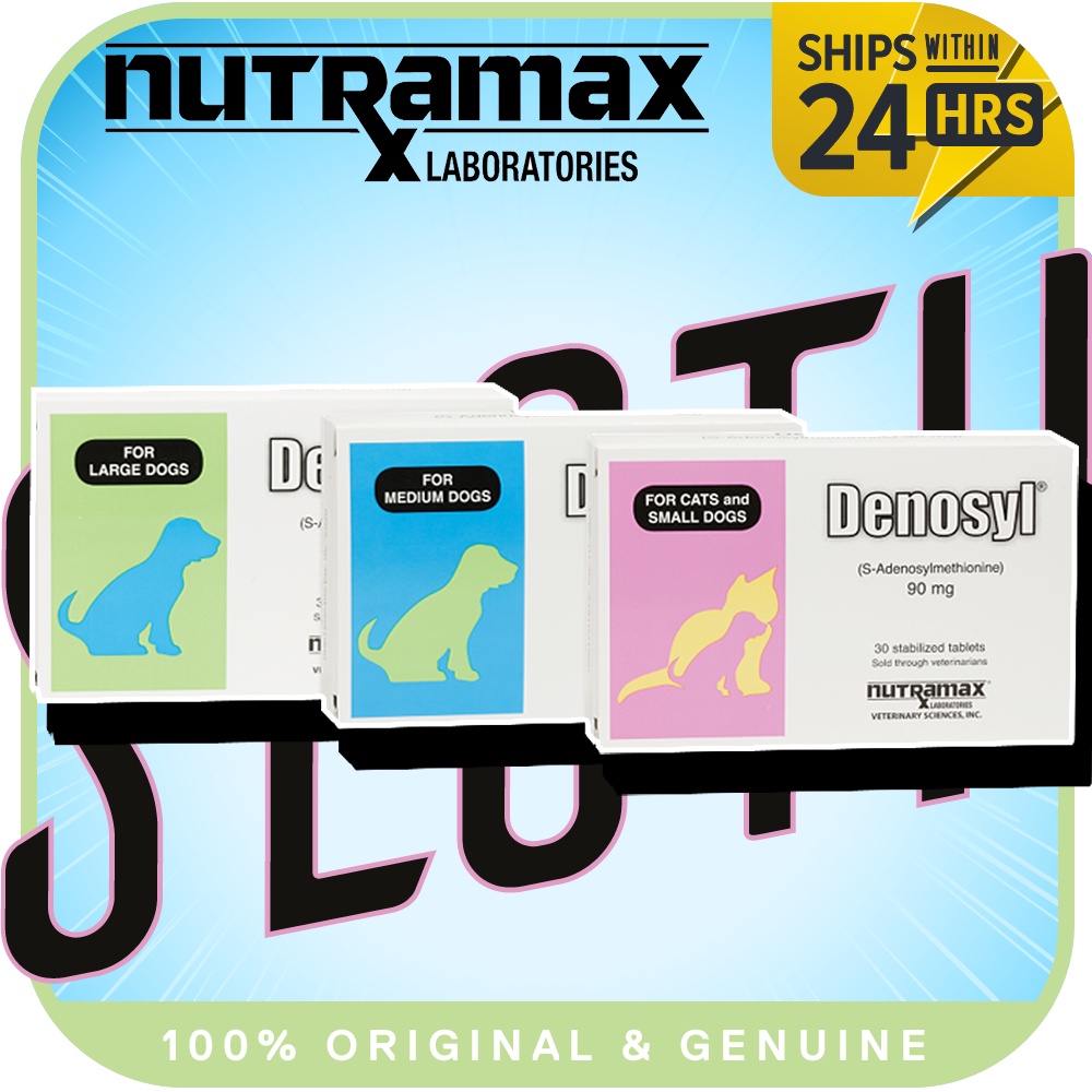 Nutramax Denosyl SAMe Liver Support for Dogs and Cats | 30 Tablets ...
