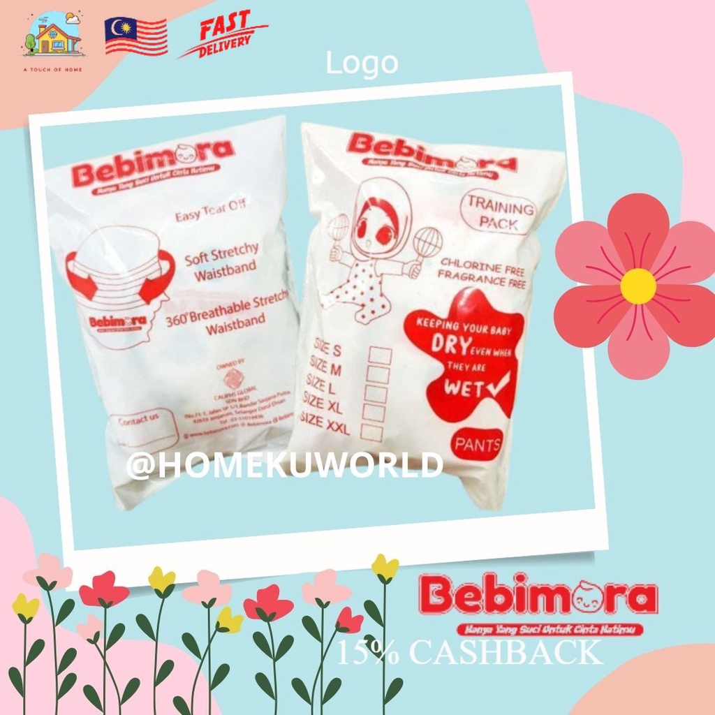 Bebimora Trial Training Diapers Pack | Shopee Malaysia
