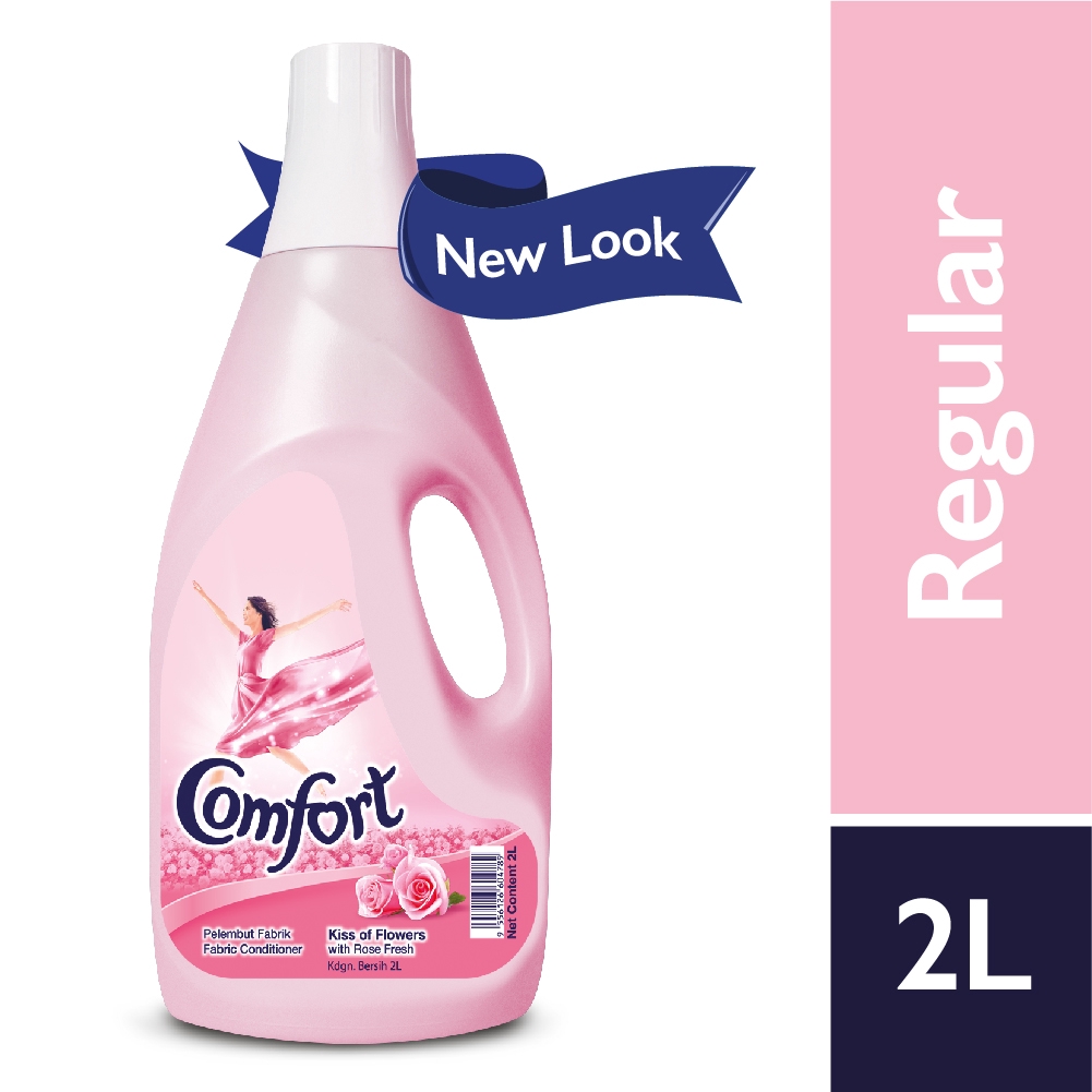 Comfort Dilute Fabric Softerner Kiss of Flowers (2L) | Shopee Malaysia
