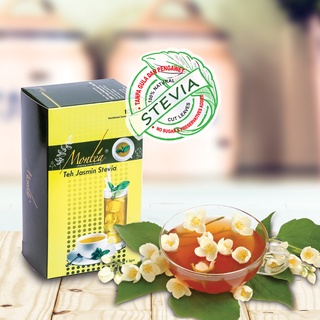 Montea Stevia Tea (Green Tea / Jasmine / Black Tea) - 3gx20's | Shopee ...