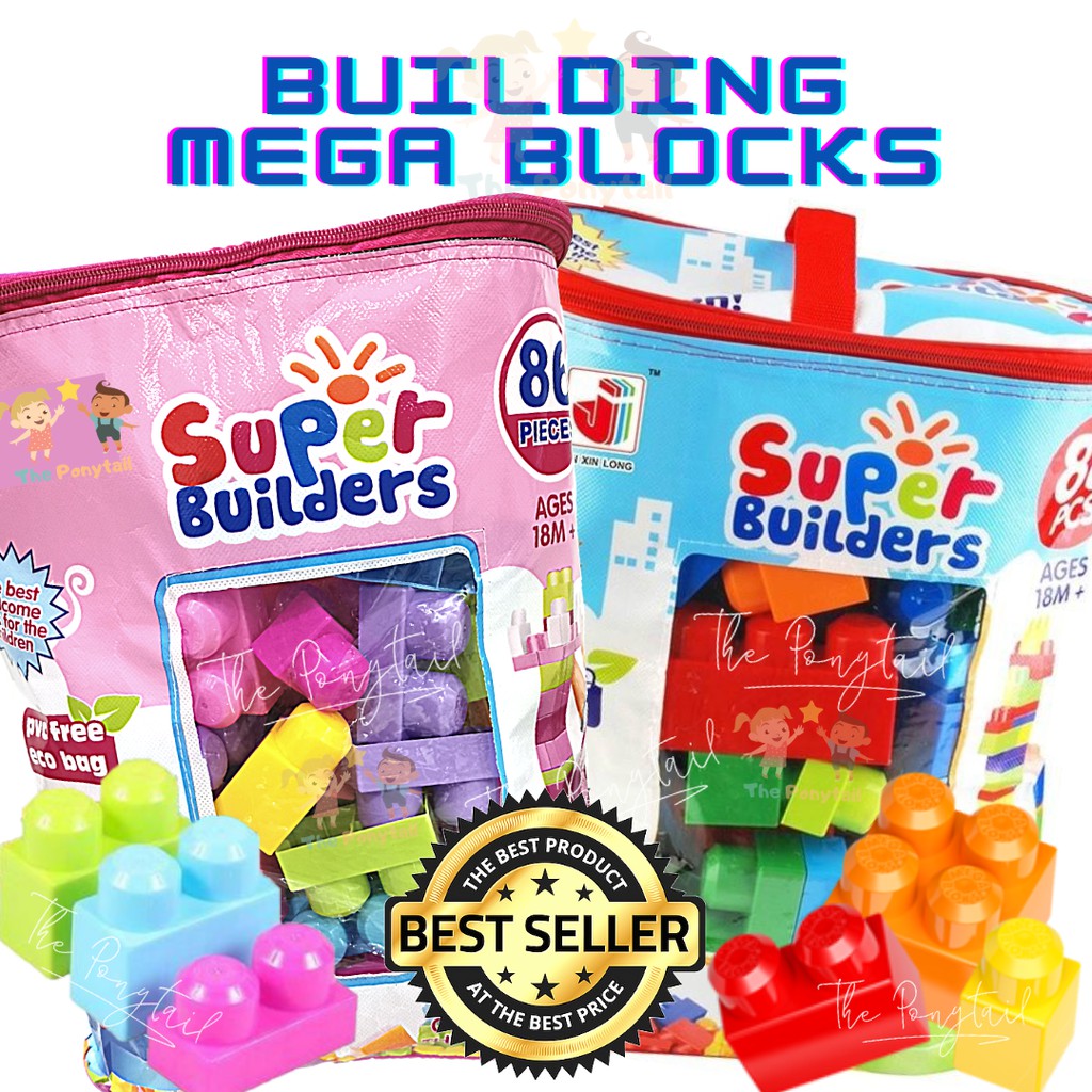 Building Block Toys Big Mega Block Building Blocks Educational Toys for ...