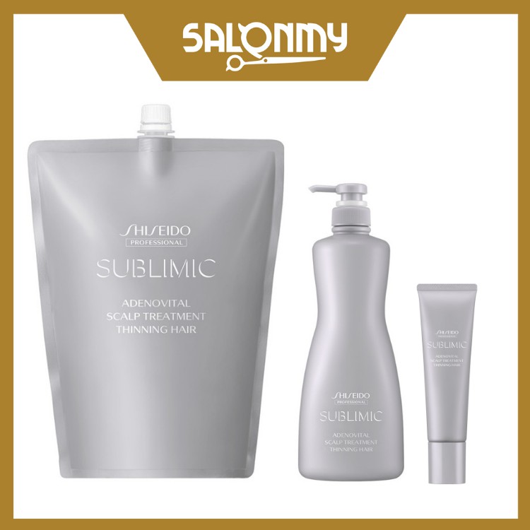 Shiseido SMC (Sublimic) Adenovital Scalp Treatment 130g/1000g/1800g | Shopee Malaysia