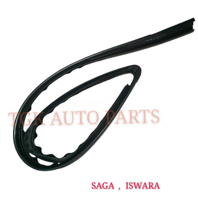 Proton saga iswara door glass run channel front rear lh rh | BeeCost