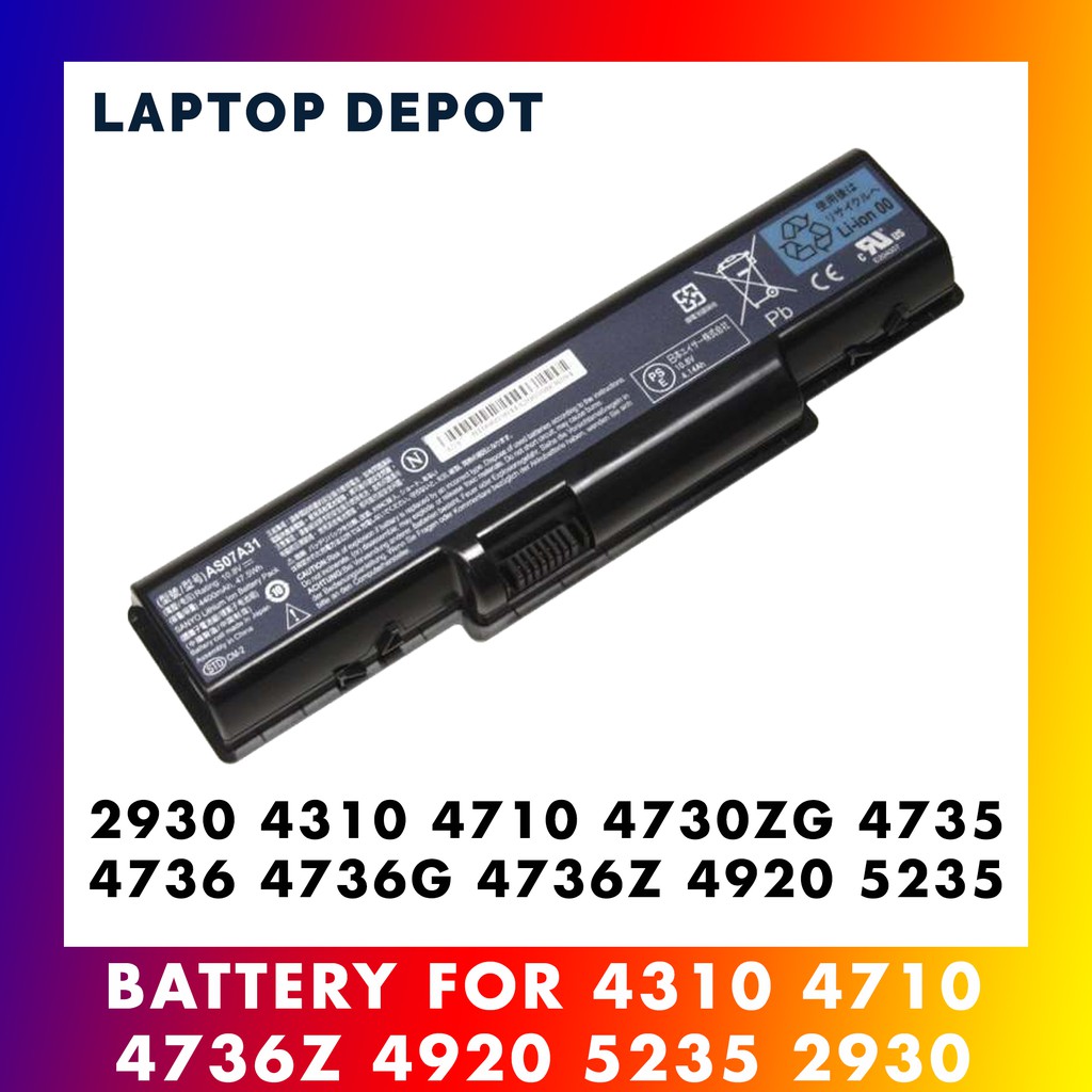 Acer Aspire 4710 4730 4732 4740 4736 4737 4935 4520 4720 4920 AS07A31 ...