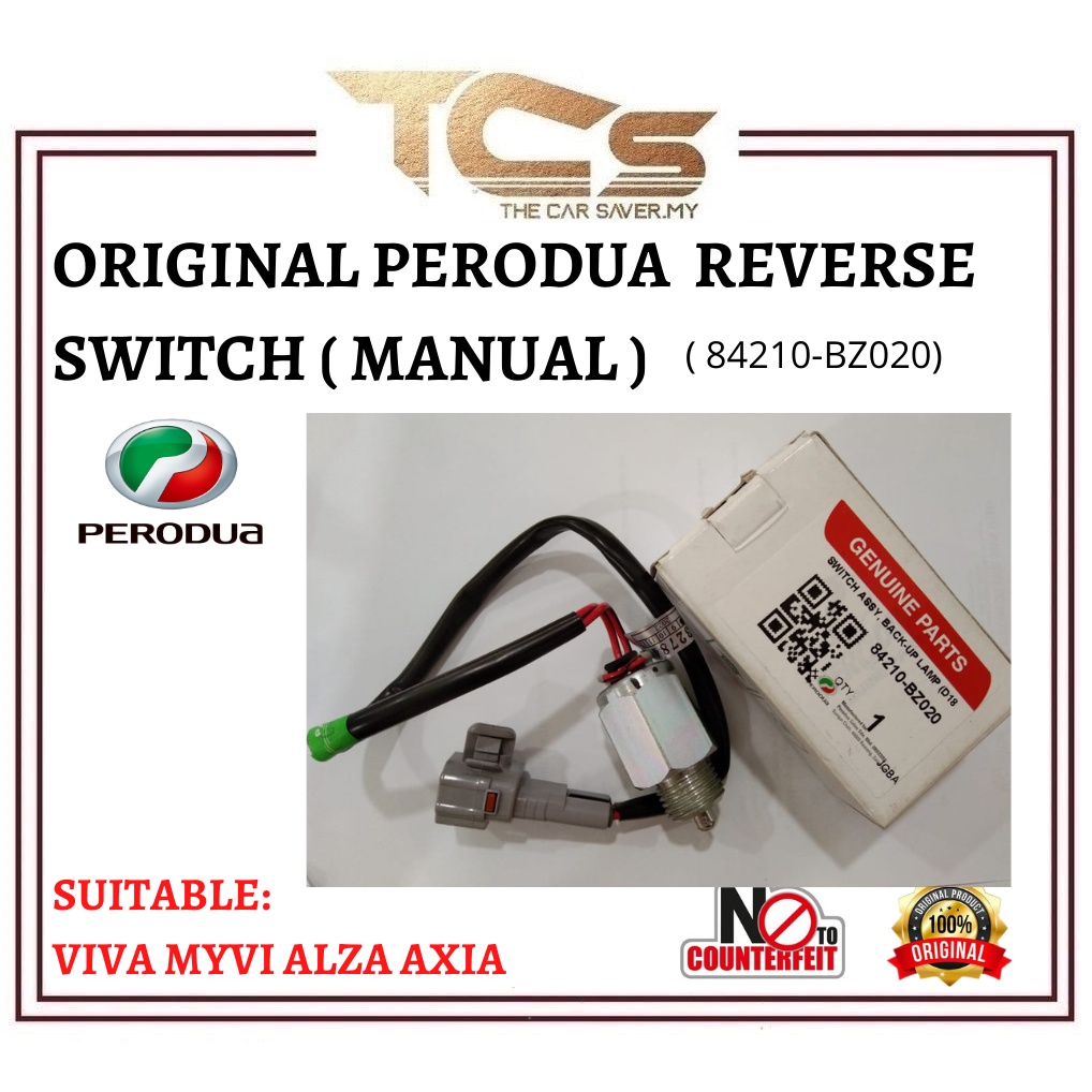 ORIGINAL PERODUA VIVA MYVI ALZA AXIA REVERSE SWITCH ( MANUAL ) - 84210 ...