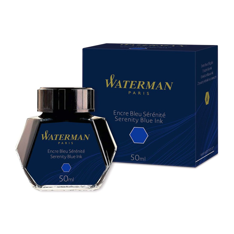 Waterman Serenity Blue Fountain Pen Ink [5ml Sample] | Shopee Malaysia