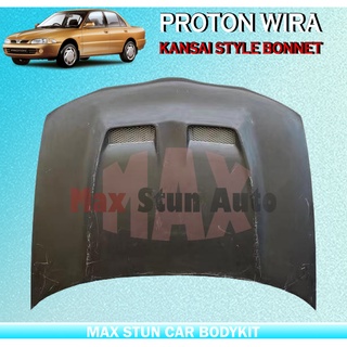 PROTON WIRA SEDAN SALOON WIRA AEROBACK SATRIA KANSAI STYLE FRONT BONNET ...