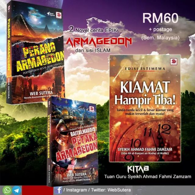 Novel Armagedon dan kitab KIAMAT | Shopee Malaysia