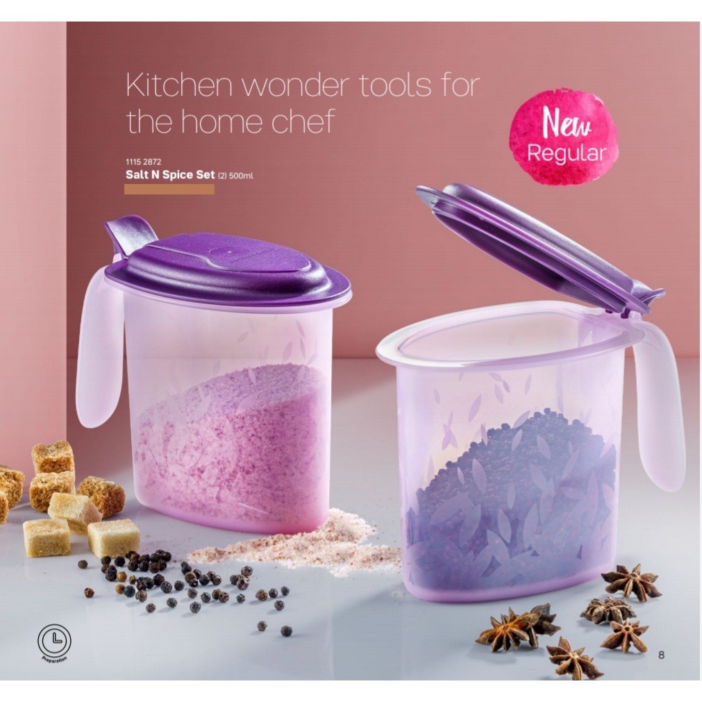 Tupperware - Bekas rempah (salt n spice) | Shopee Malaysia