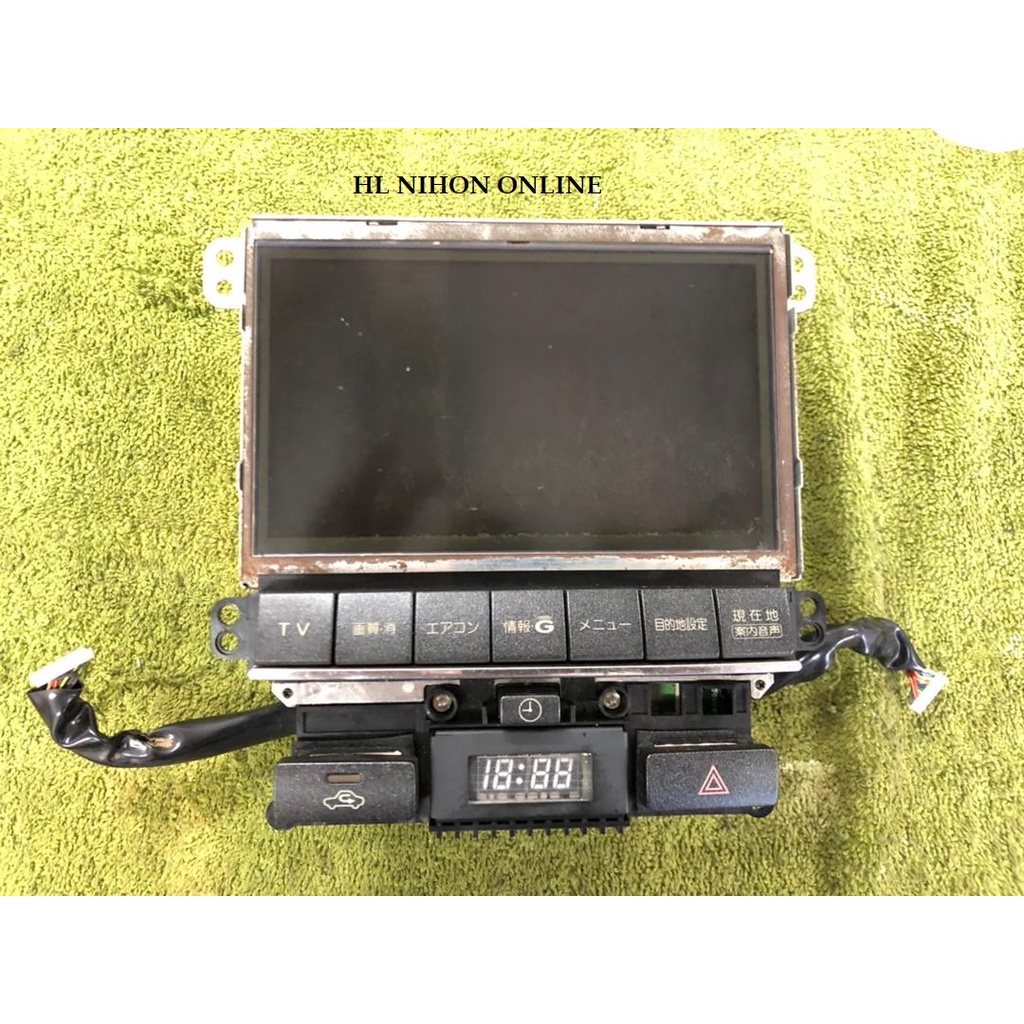 (USED)TOYOTA HARRIER ACU30 MONITOR TOYOTA 86110 -48170-original import ...