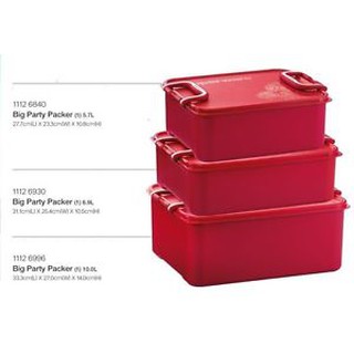 Tupperware Kimchi Keeper Big Party Packer Set (3pcs) - Limited Release ...