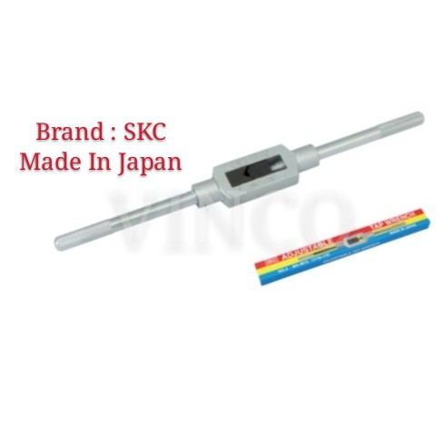[100% ORIGINAL] SKC JAPAN HAND TAP HANDLE ADJUSTABLE TAP WRENCH SIZE 0# - 7# (MADE IN JAPAN ...