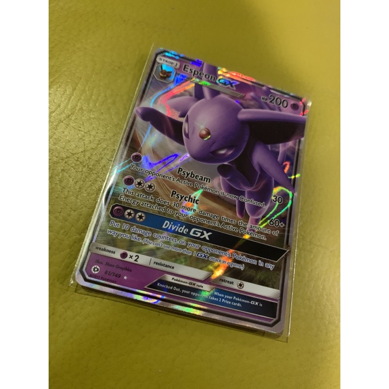 Pokemon Tcg - Espeon Gx | Shopee Malaysia