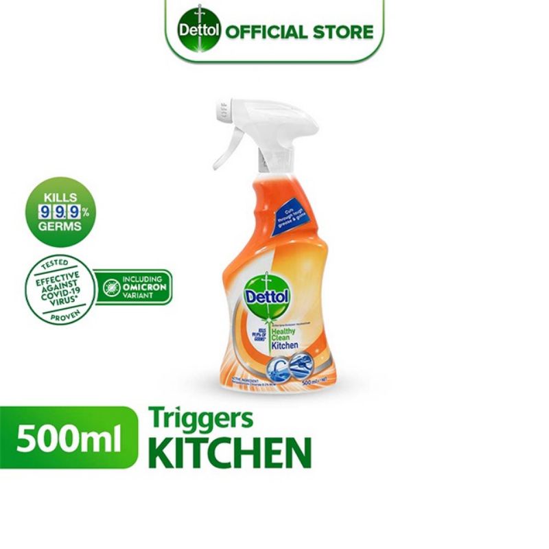 Dettol Triggers Kitchen Spray 500ml | Shopee Malaysia
