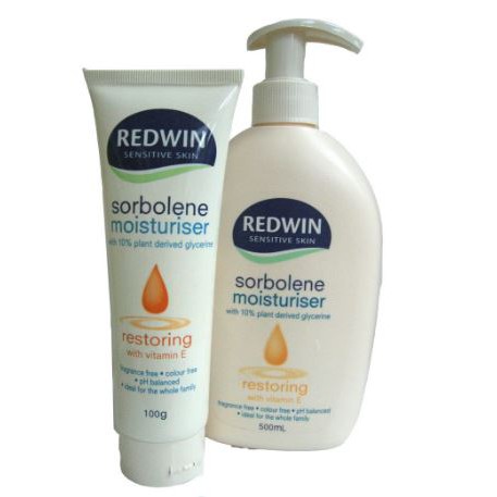 Redwin Sorbolene Moisturizer Restoring with Vitamin E 100g / 500ml ...