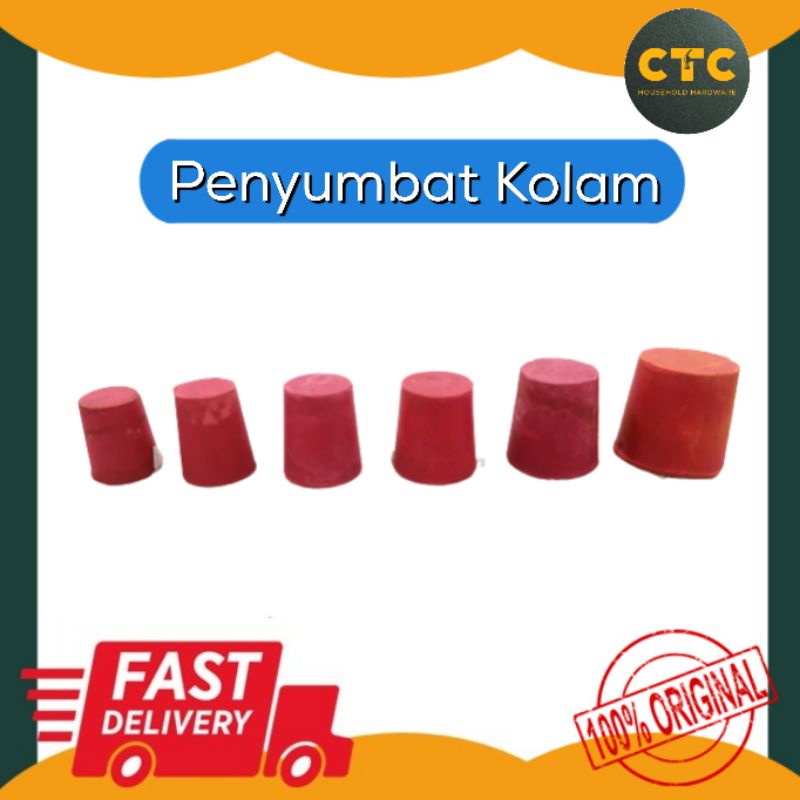 Penyumbat Kolam / Getah Penyumbat Lubang Kolam Mandi / Rubber Stopper ...