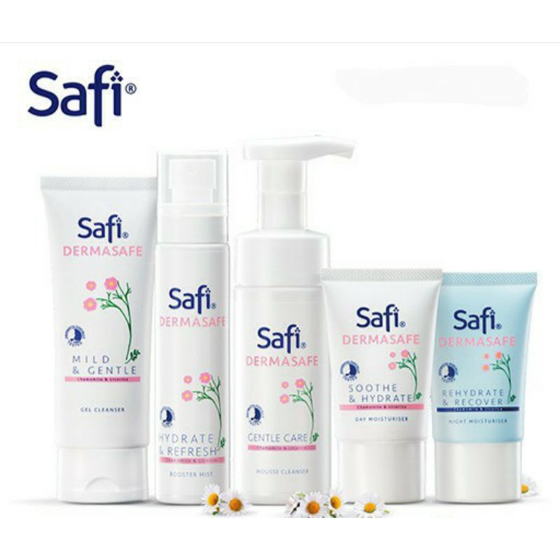 Safi Dermasafe Skincare Series (Cleanser, Booster Mist, Day & Night ...