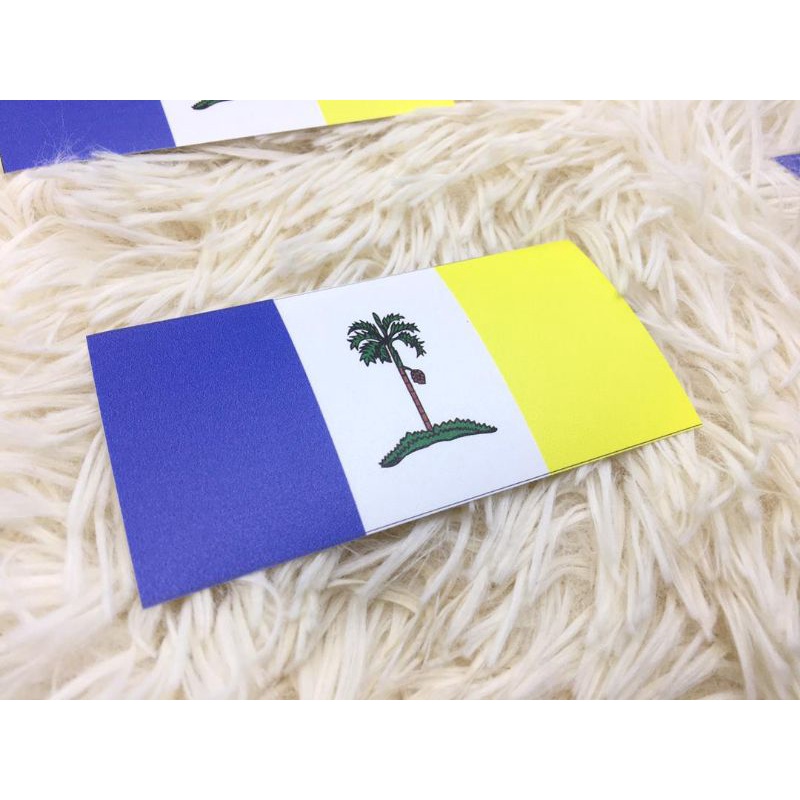 Sticker Bendera Penang/sticker pulau pinang/sticker moto penang/sticker ...