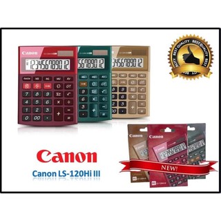 Canon Calculator 12 Digits LS-120HI III | Shopee Malaysia