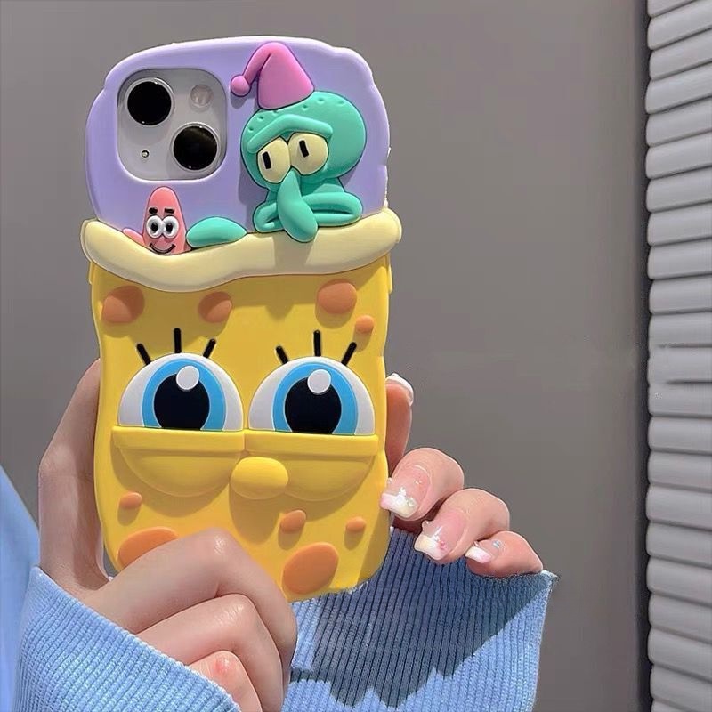 Cartoon Silicone For iPhone 14 Pro Case For iPhone 14 Promax Cartoon ...