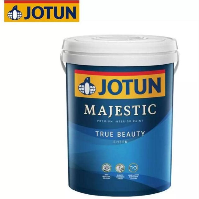 [RAYA DEAL] 1L JOTUN MAJESTIC TRUE BEAUTY SHEEN 4863 STATEMENT BLUE ...