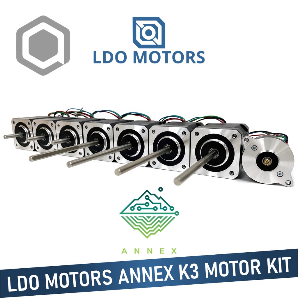 LDO MOTORS ANNEX K3 Stepper Motor Kit | Shopee Malaysia
