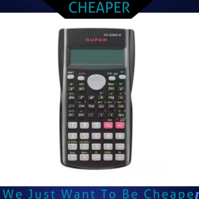 Kalkulator Ilmiah Scientific Calculator Untuk Sekolah dan Pejabat ...