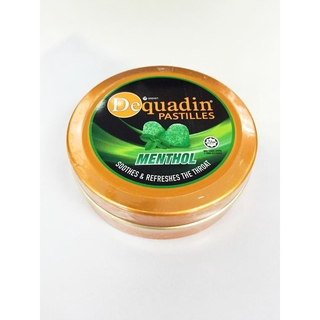 Dequadin Pastilles Menthol Lemon Soothes & Refreshing Throat Cooling ...