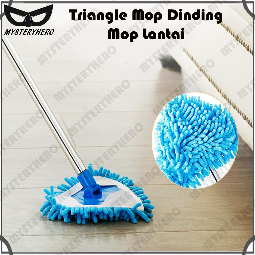 MYSTERYHERO Mop Lantai Mop Dinding 180 Degree Rotatable Adjustable ...
