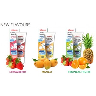 Pigeon Children Kid Toothgel Toothpaste - Mango / Tropical Fruits ...