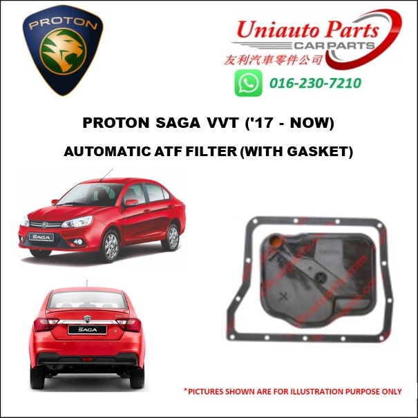 PROTON SAGA VVT ('17 - NOW) AUTOMATIC ATF FILTER (WITH GASKET) | Shopee ...