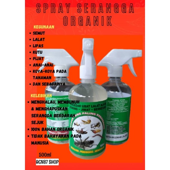 ORGANIK MAGIC SPRAY SERANGGA 100% | Shopee Malaysia
